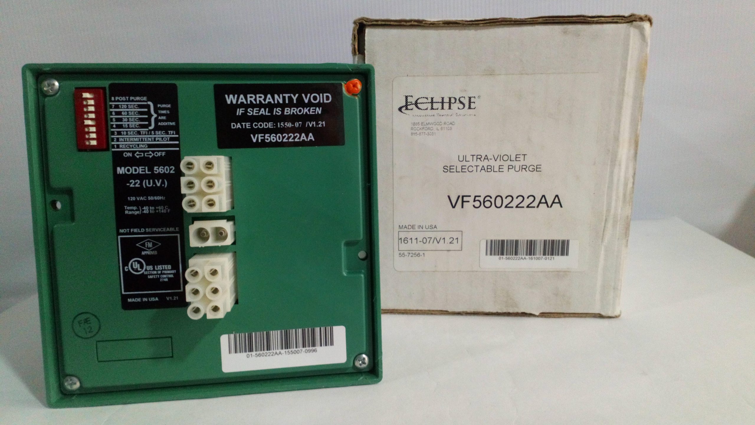 Monitor Controlador de Llama Veri- Flame (Eclipse) – La Tienda Industrial